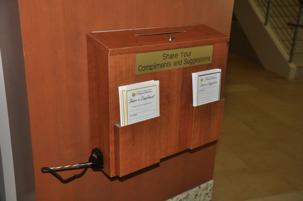 College of Medicine – Share A Compliment, Suggestion