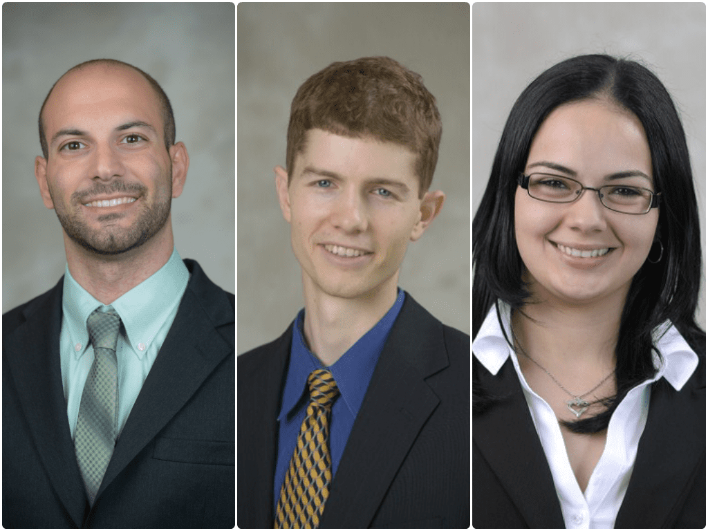Three Students Receive $3,000 SGA Scholarships - College of Medicine
