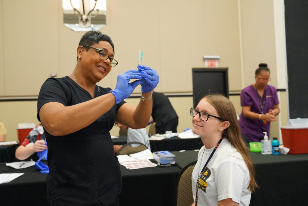UCF Wins Second Place in Flu Shot Contest - College of Medicine
